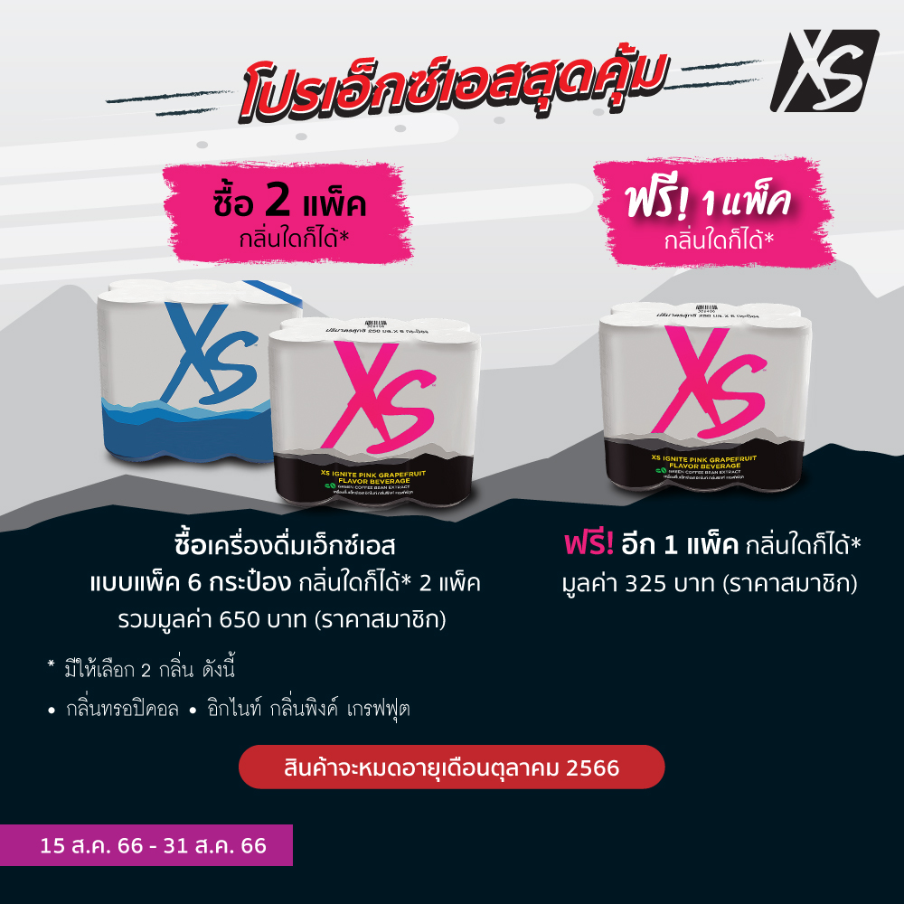โปรโมชั่นเครื่องดื่มเอ็กซ์เอส Amway Thailand Site
